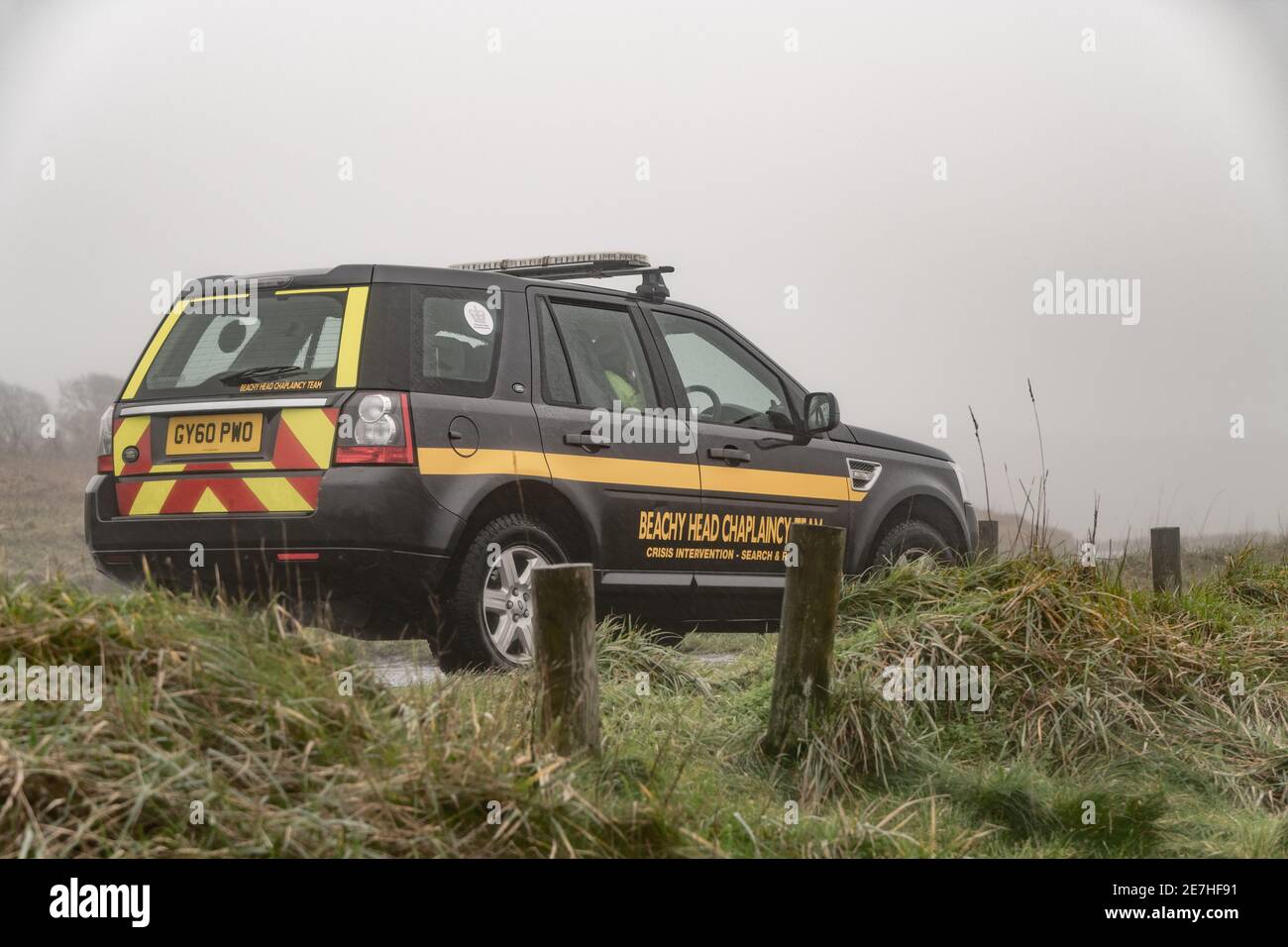 Members of the Beachy Head Chaplaincy Team, who try to prevent suicides ...