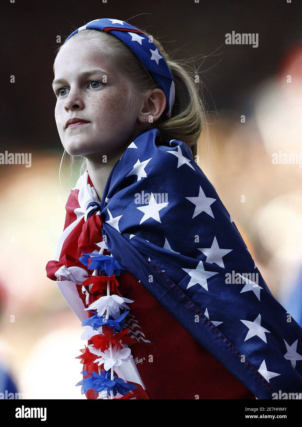 Usa fan hi-res stock photography and images - Alamy