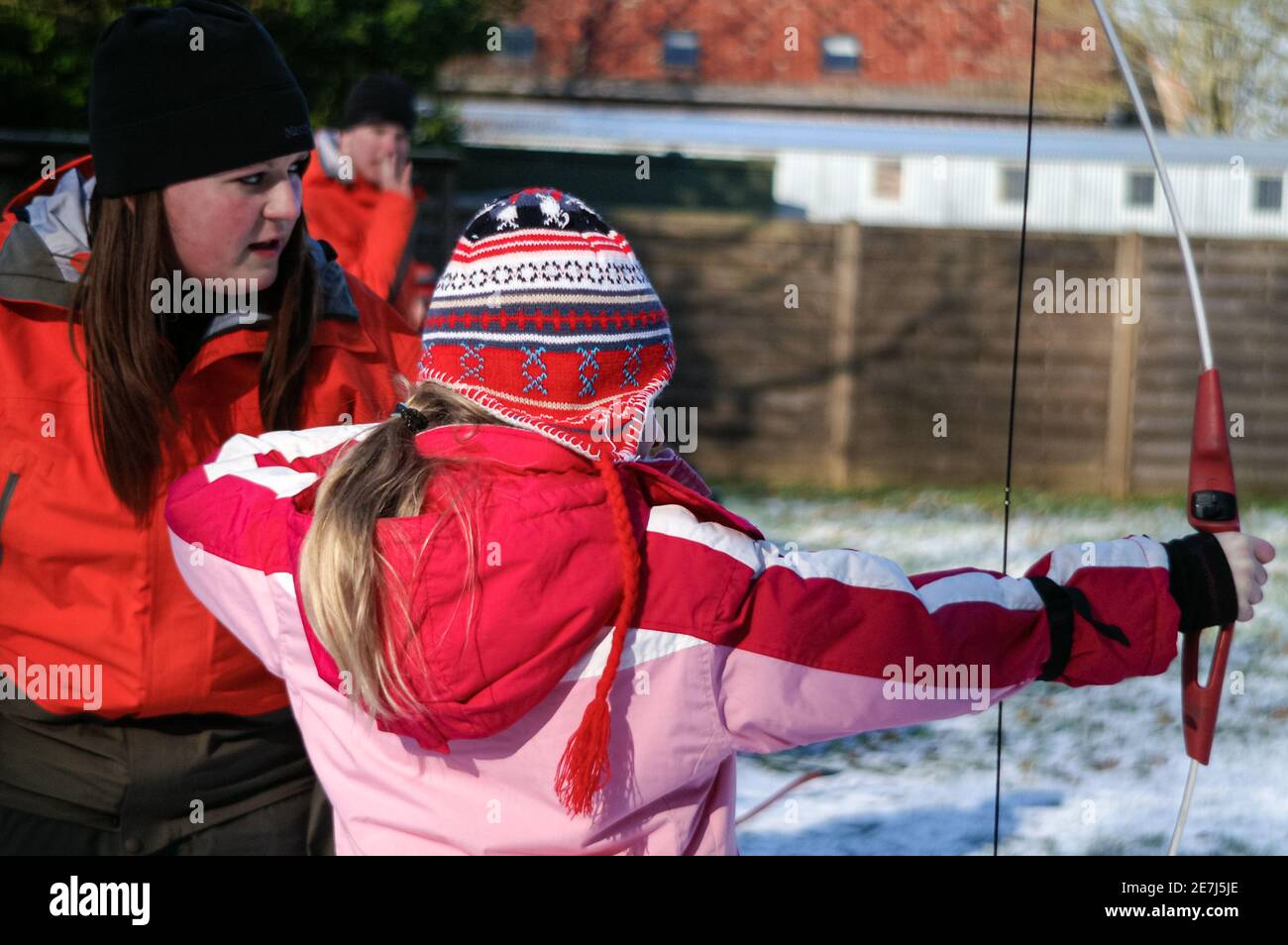 Girl at archery hi-res stock photography and images - Alamy