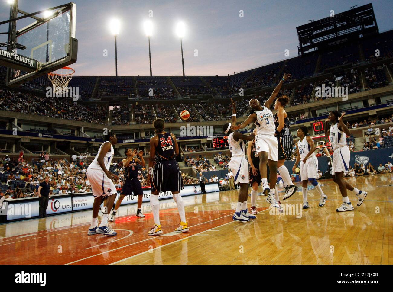 Arthur Ashe Stadium Basketball