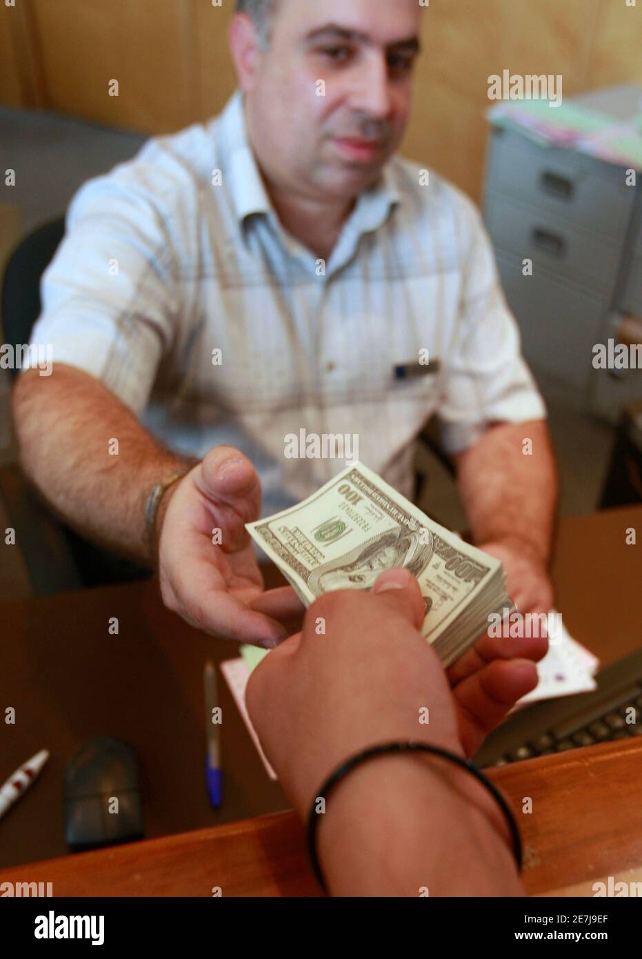 Customer deposits hi-res stock photography and images - Alamy