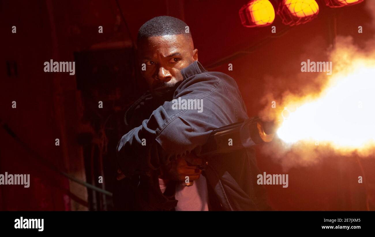 JAMIE FOXX in PROJECT POWER (2020), directed by HENRY JOOST and ARIEL ...