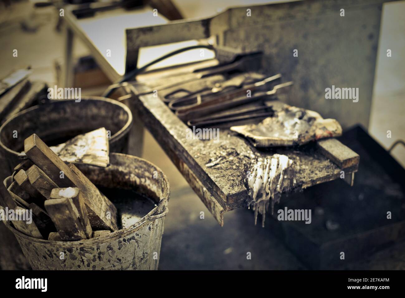 Glass factory tools hi-res stock photography and images - Alamy