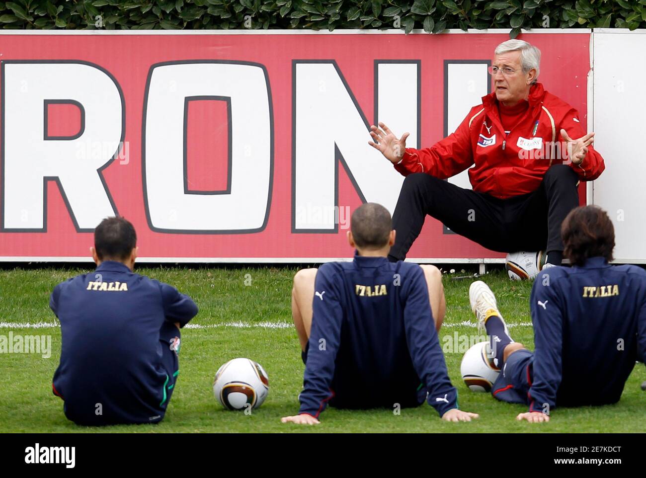Marcello lippi coach italy soccer hi-res stock photography and images ...