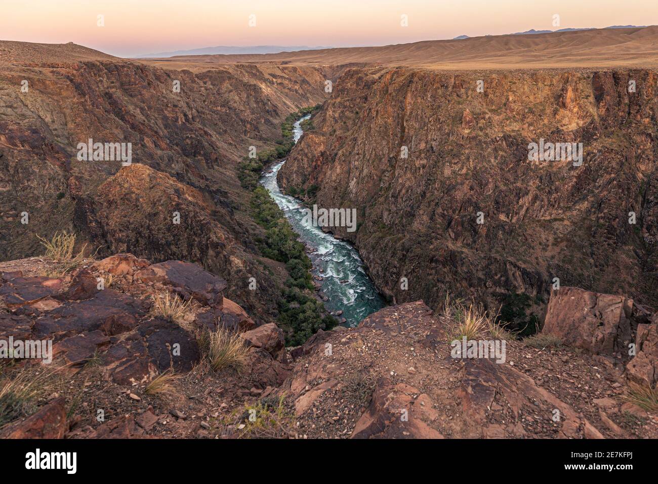 Charyn river gorge hi-res stock photography and images - Alamy