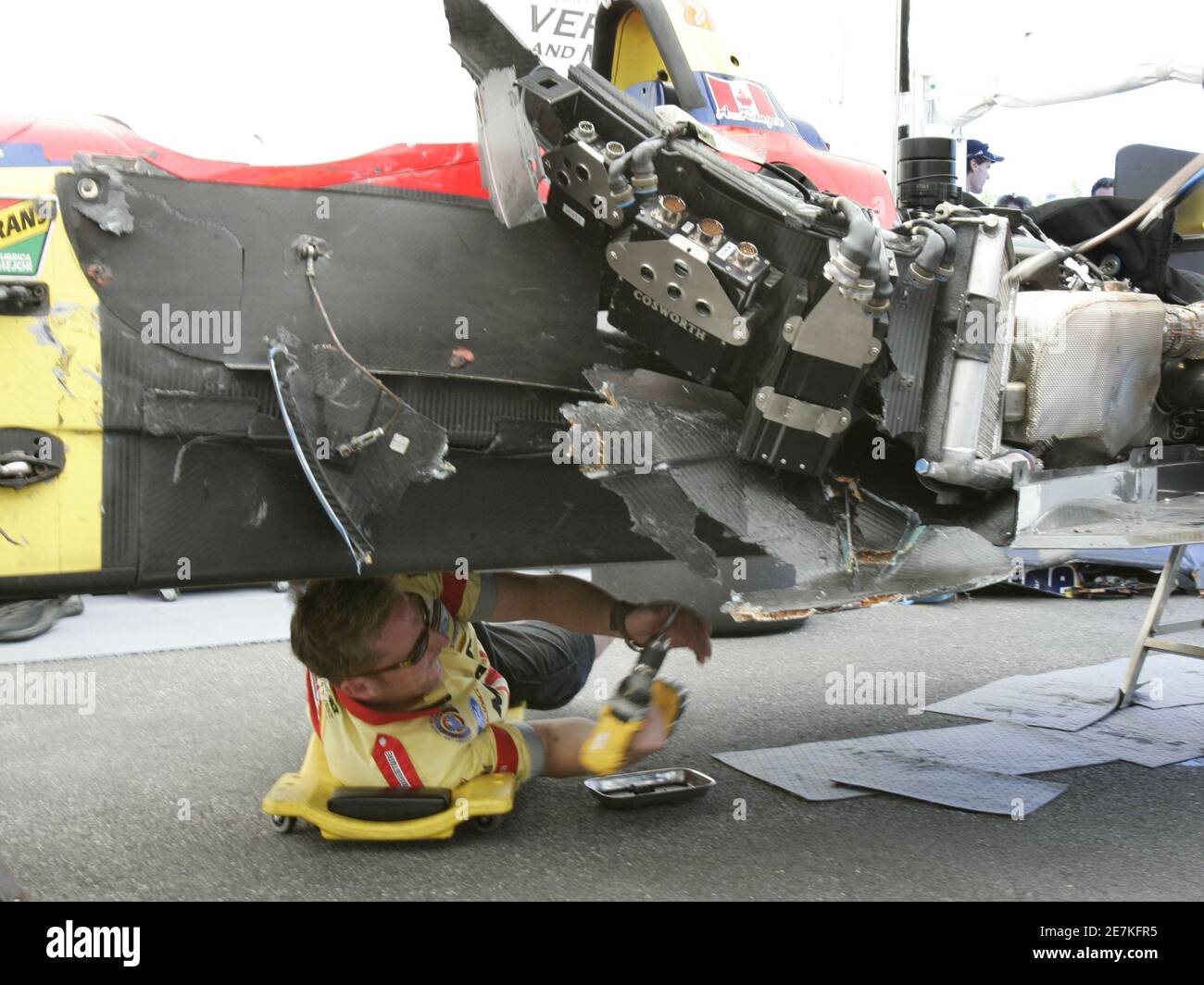 Gilles Villeneuve Crash High Resolution Stock Photography and Images ...