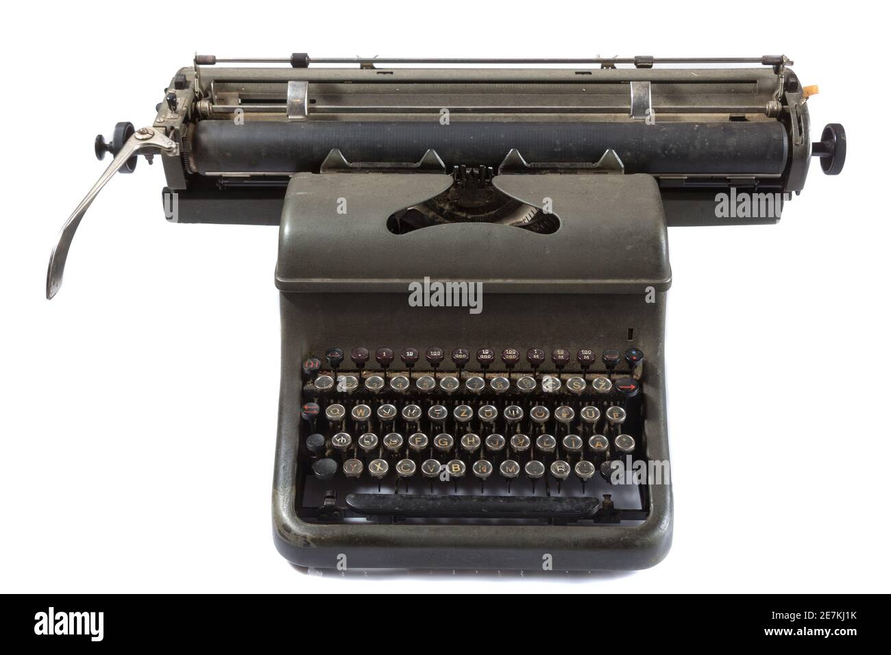 Old typewriter isolated hi-res stock photography and images - Alamy