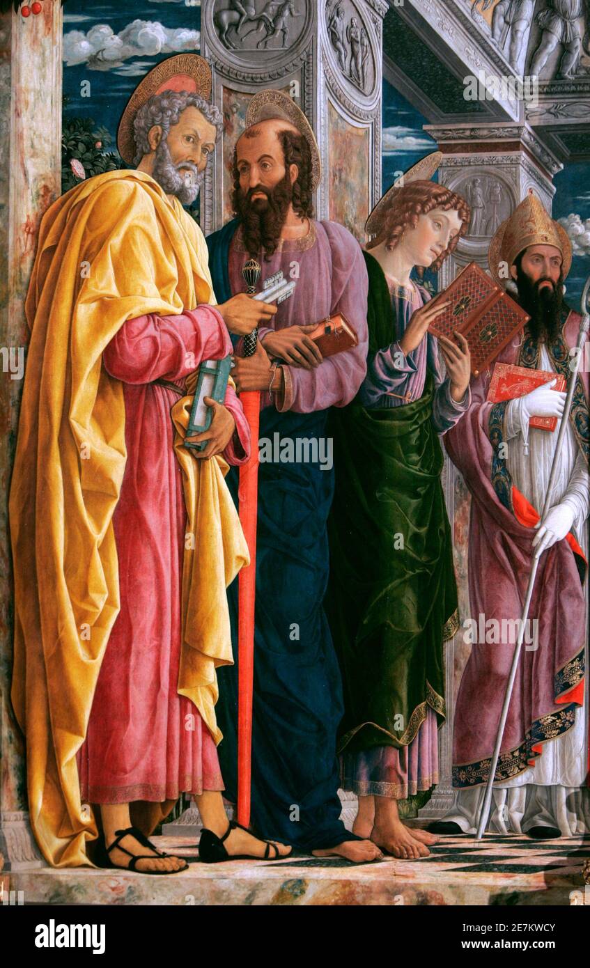 San marco altarpiece detail hi-res stock photography and images - Alamy