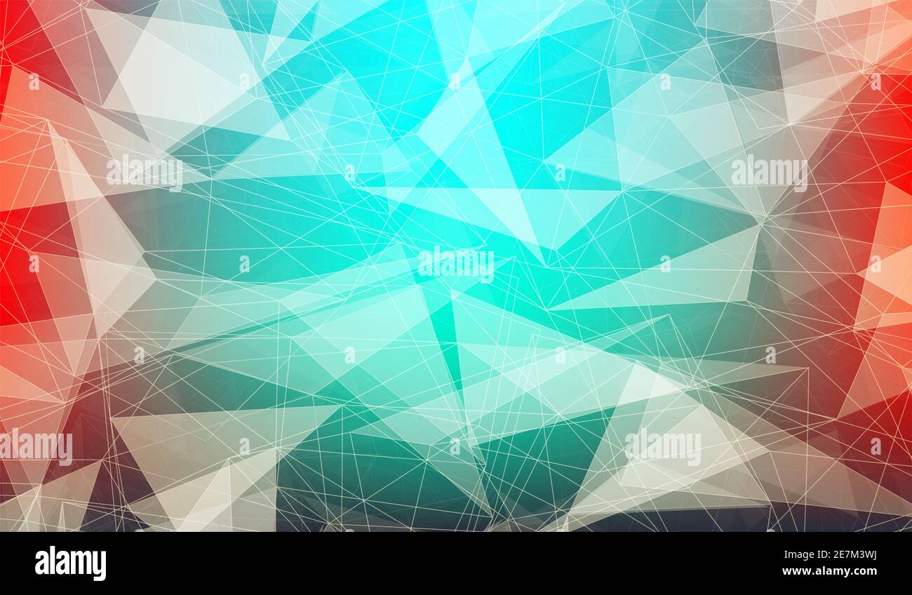 Abstract wide technology background with hexagons and gear wheels. Hi ...