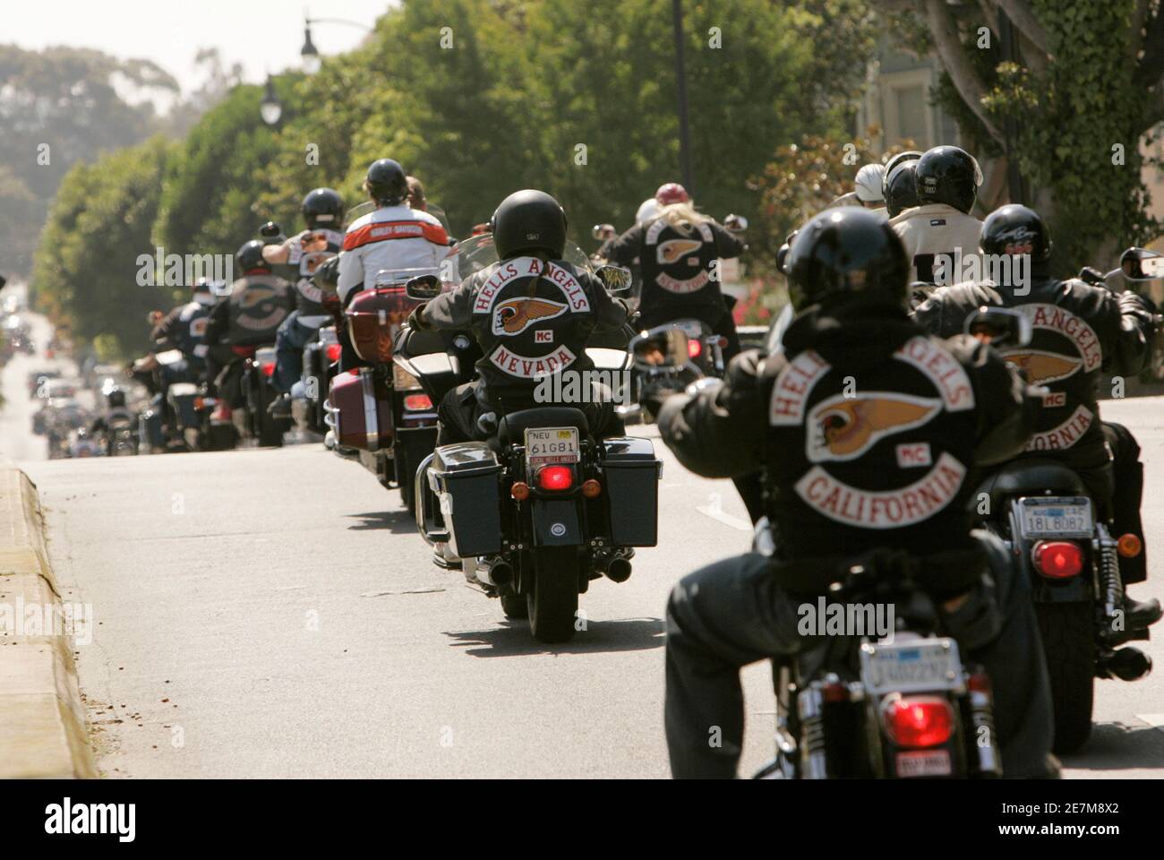 Hells angels california hi-res stock photography and images - Alamy