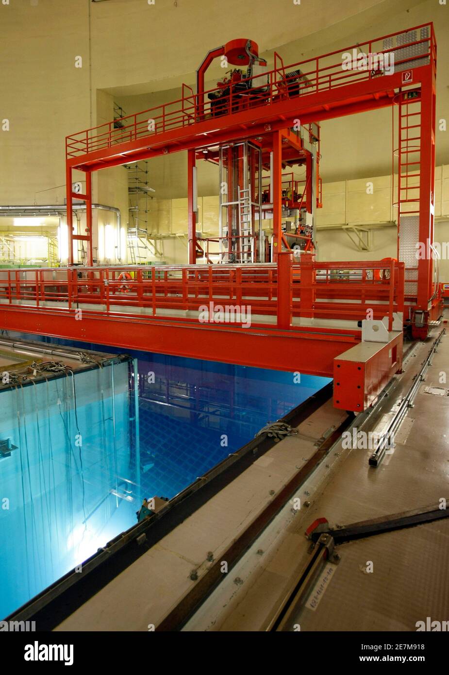 Uranium rods in a nuclear reactor hi-res stock photography and images ...