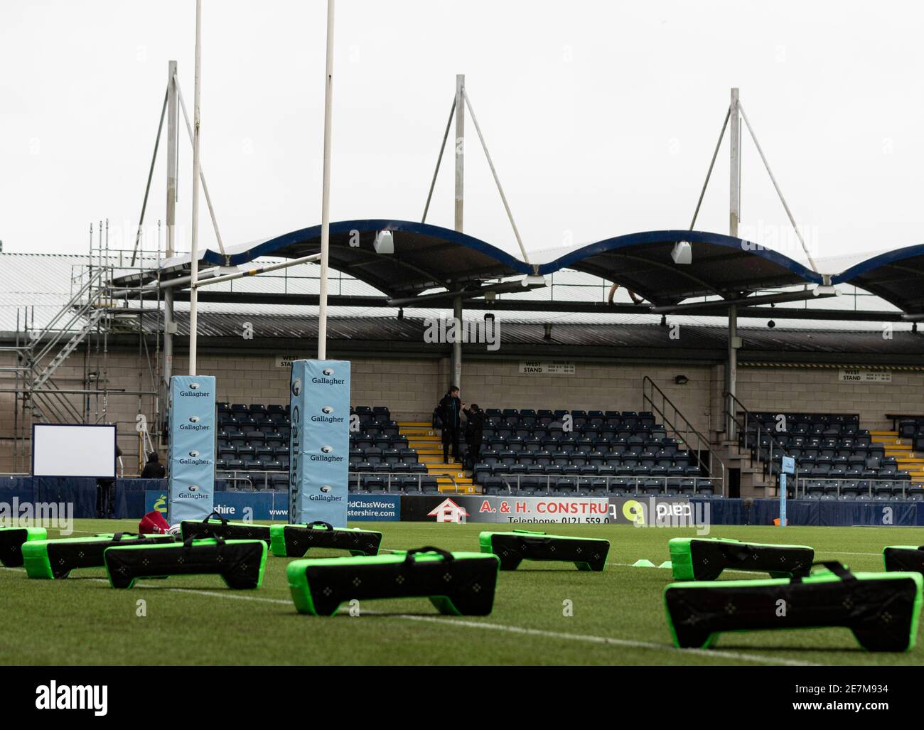 Rugby union worcester training sixways stadium hi-res stock photography ...