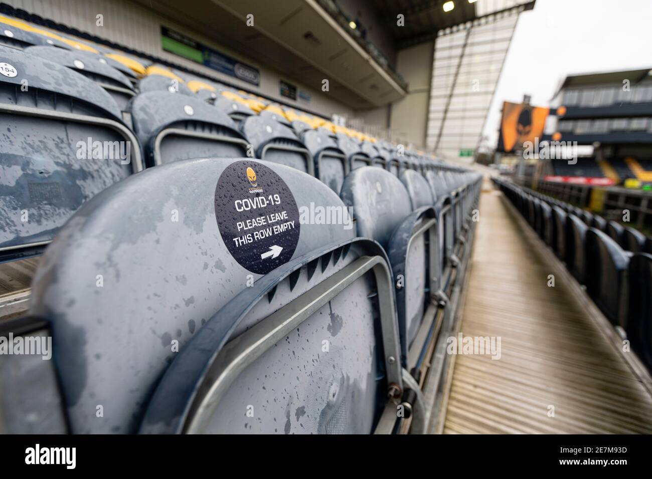 Sixways Stadium, Worcester, Worcestershire, UK. 30th Jan, 2021 ...