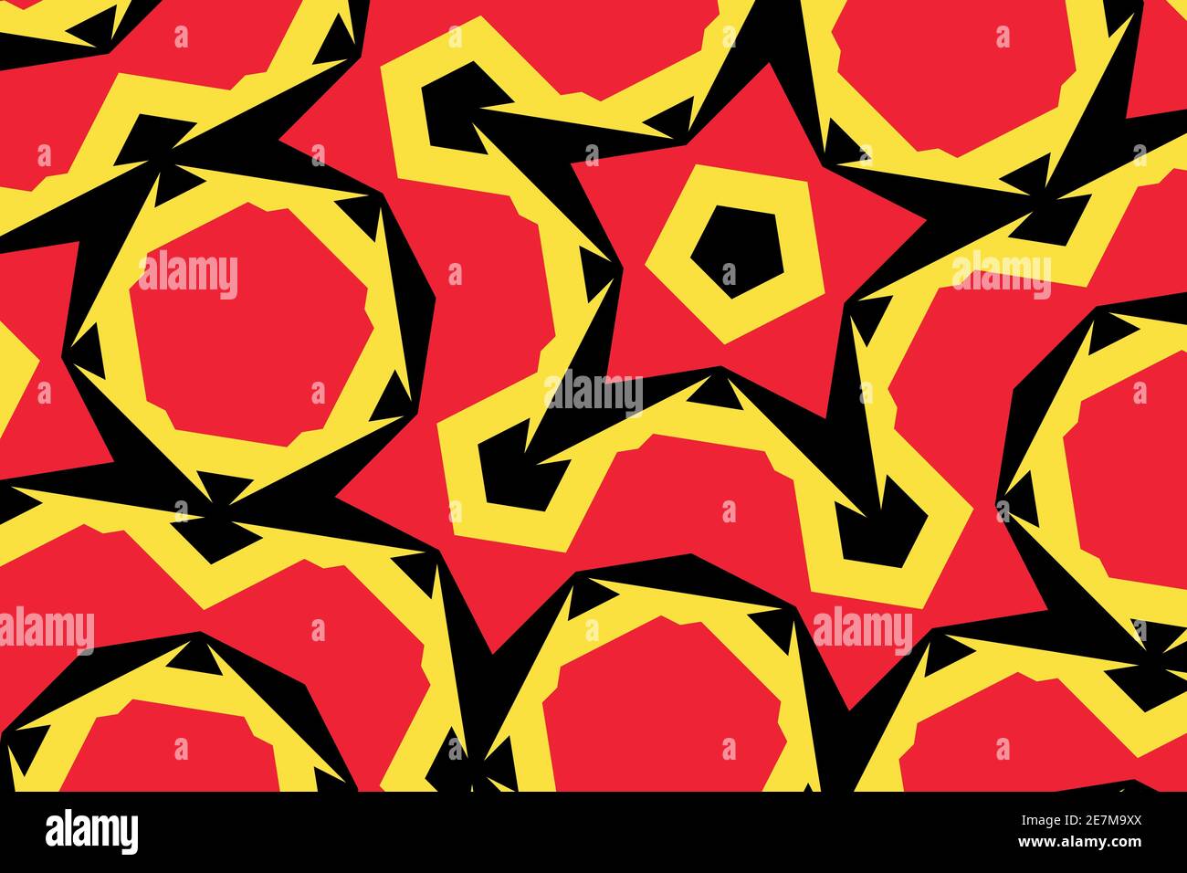 Simple geometric pattern in the colors of the national flag of Belgium ...
