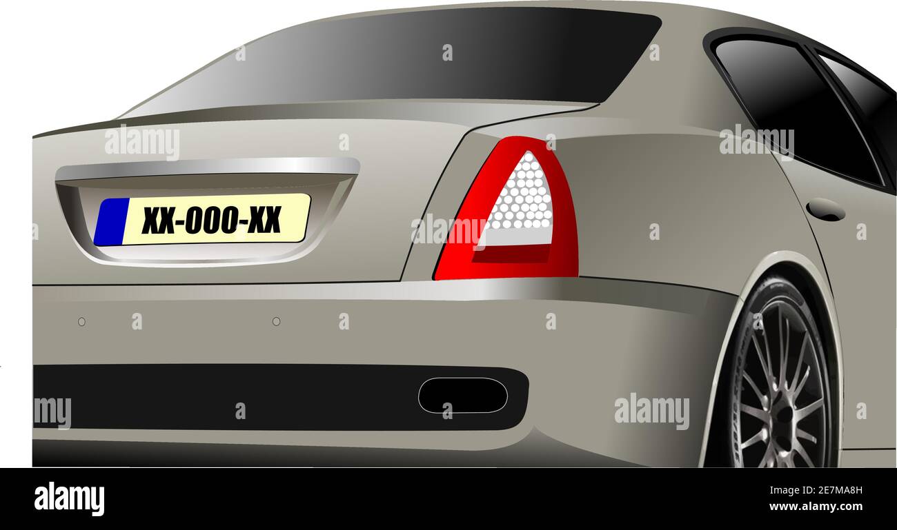 Rear view Stock Vector Images - Alamy