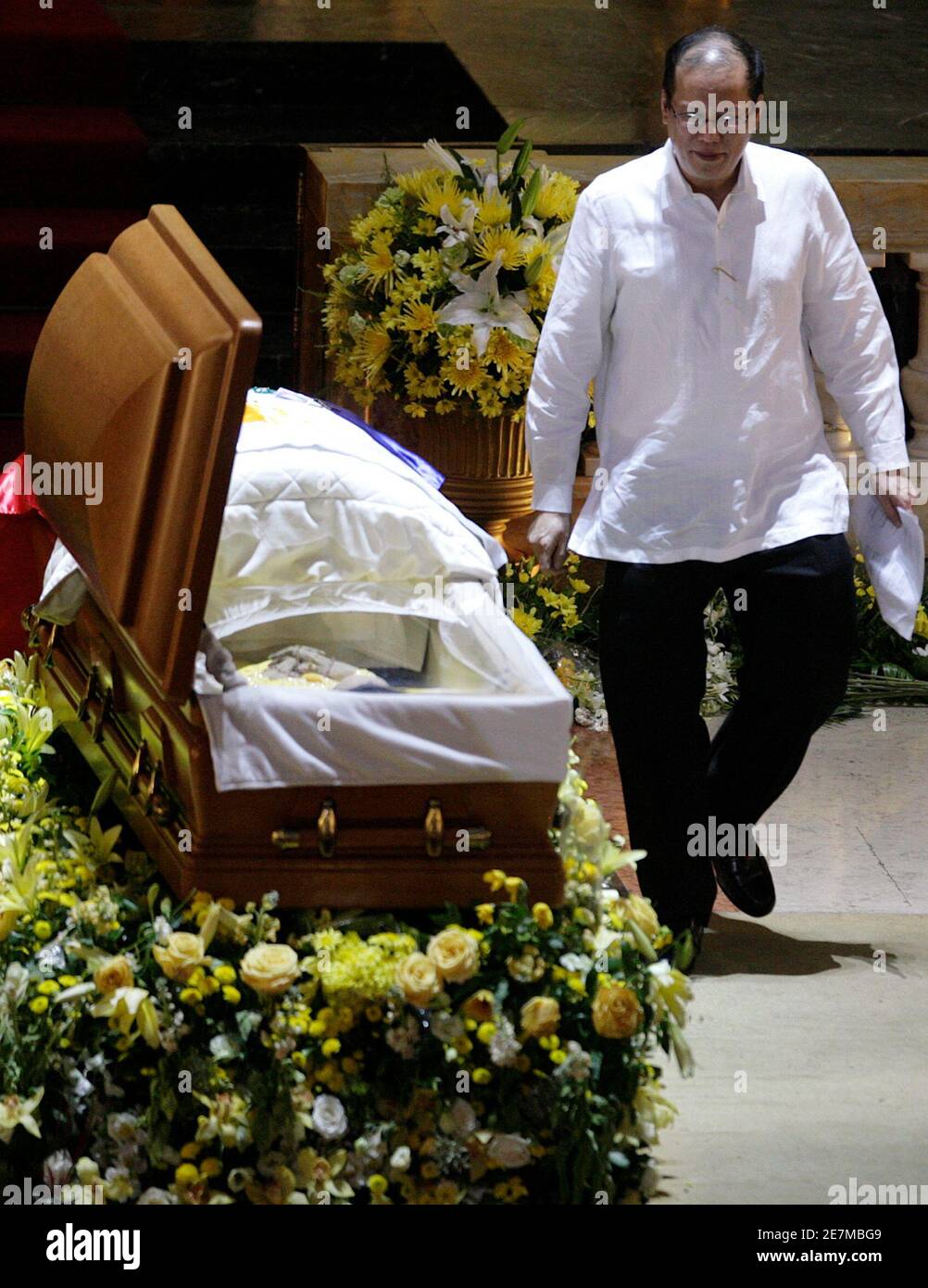 President Marcos Open Casket