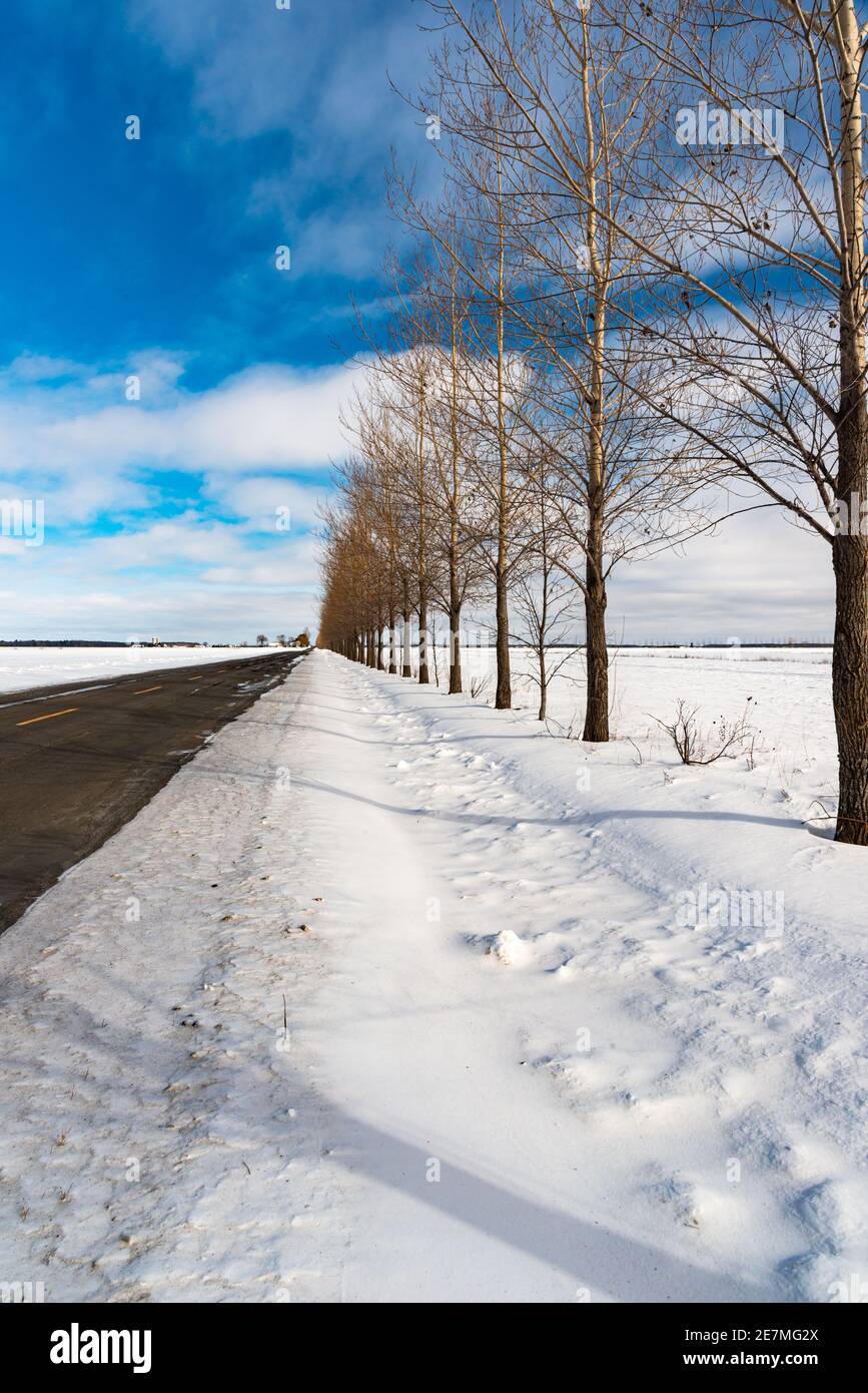 Rural scene quebec hi-res stock photography and images - Alamy