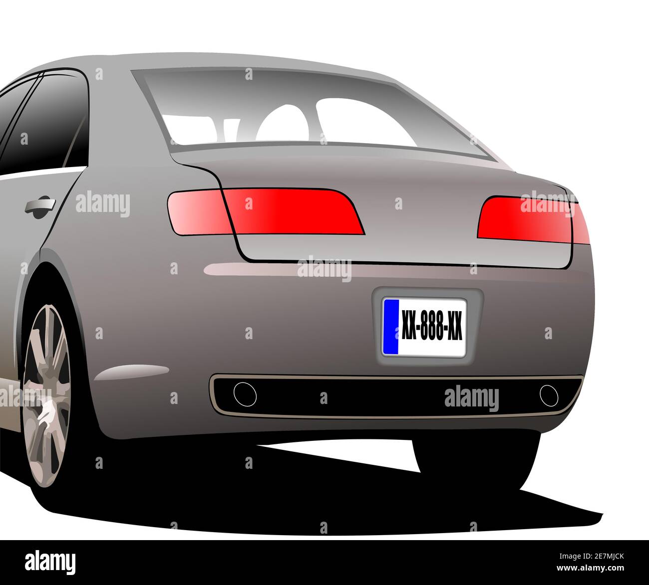 Rear view Stock Vector Images - Alamy