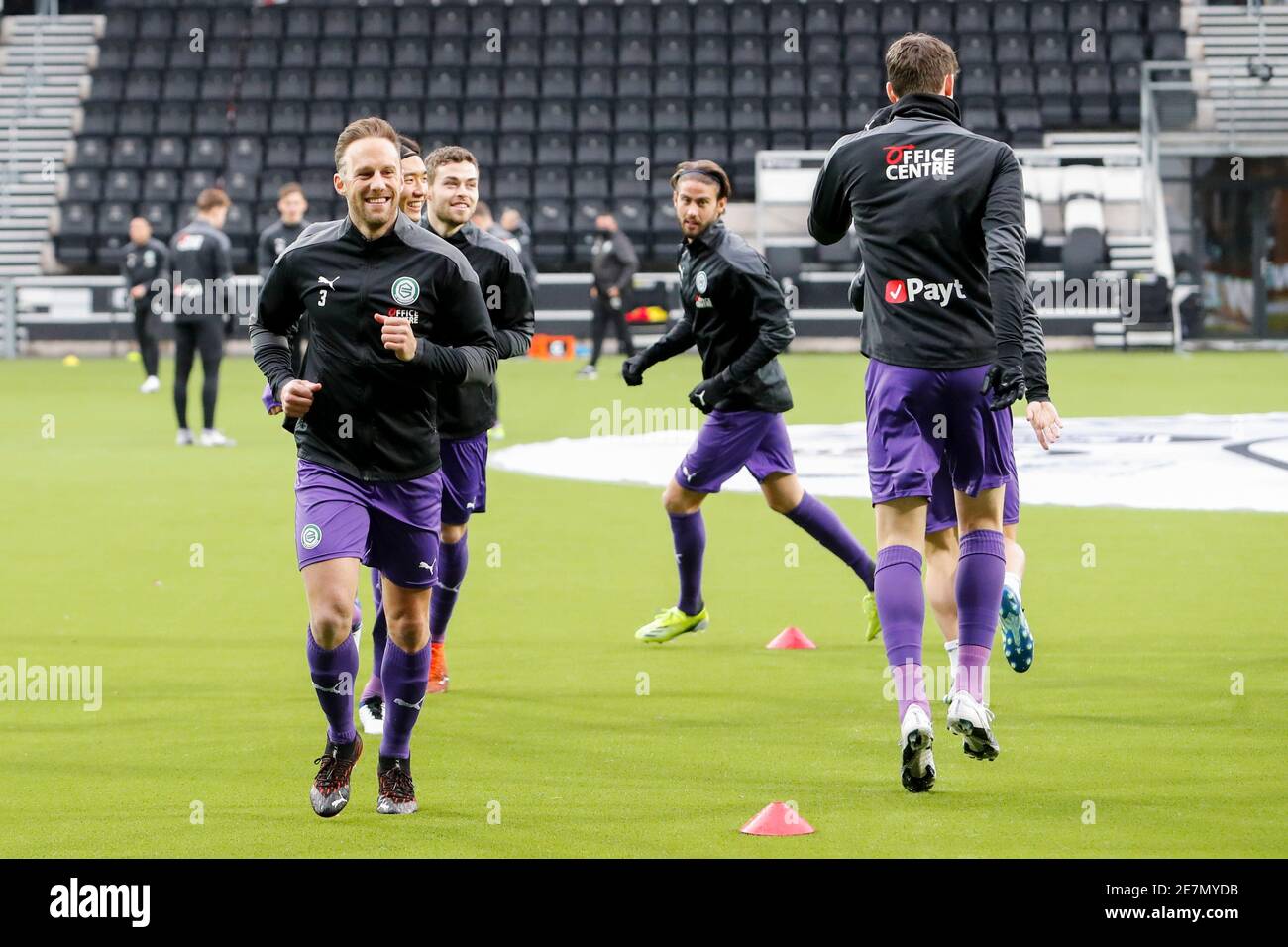 ALMELO, 30-01-2021, Erve Asito Stadium, football, season 2020 / 2021 ...