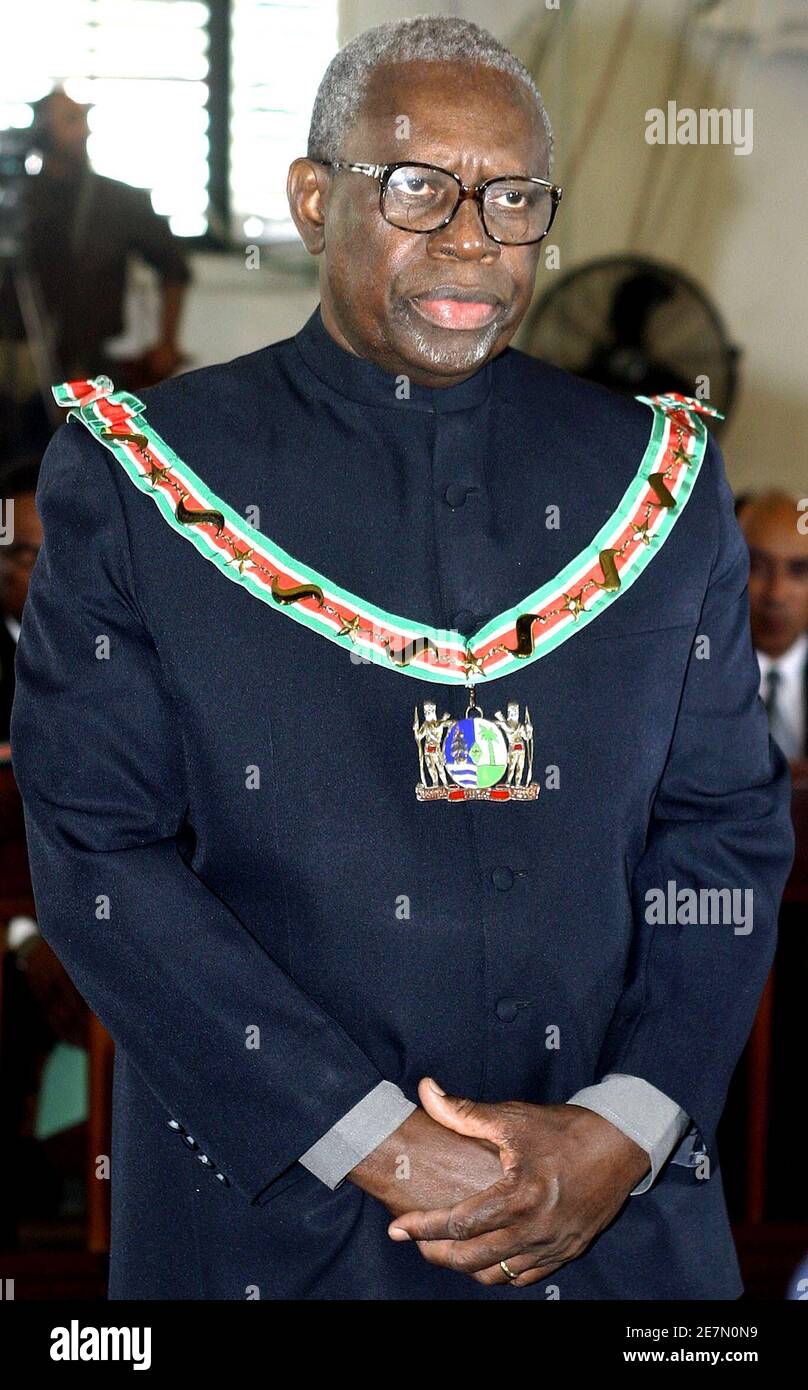 President suriname hi-res stock photography and images - Alamy