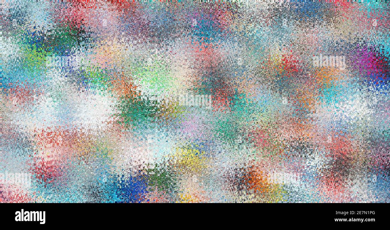 Abstract colorful glass texture illustration Stock Photo - Alamy