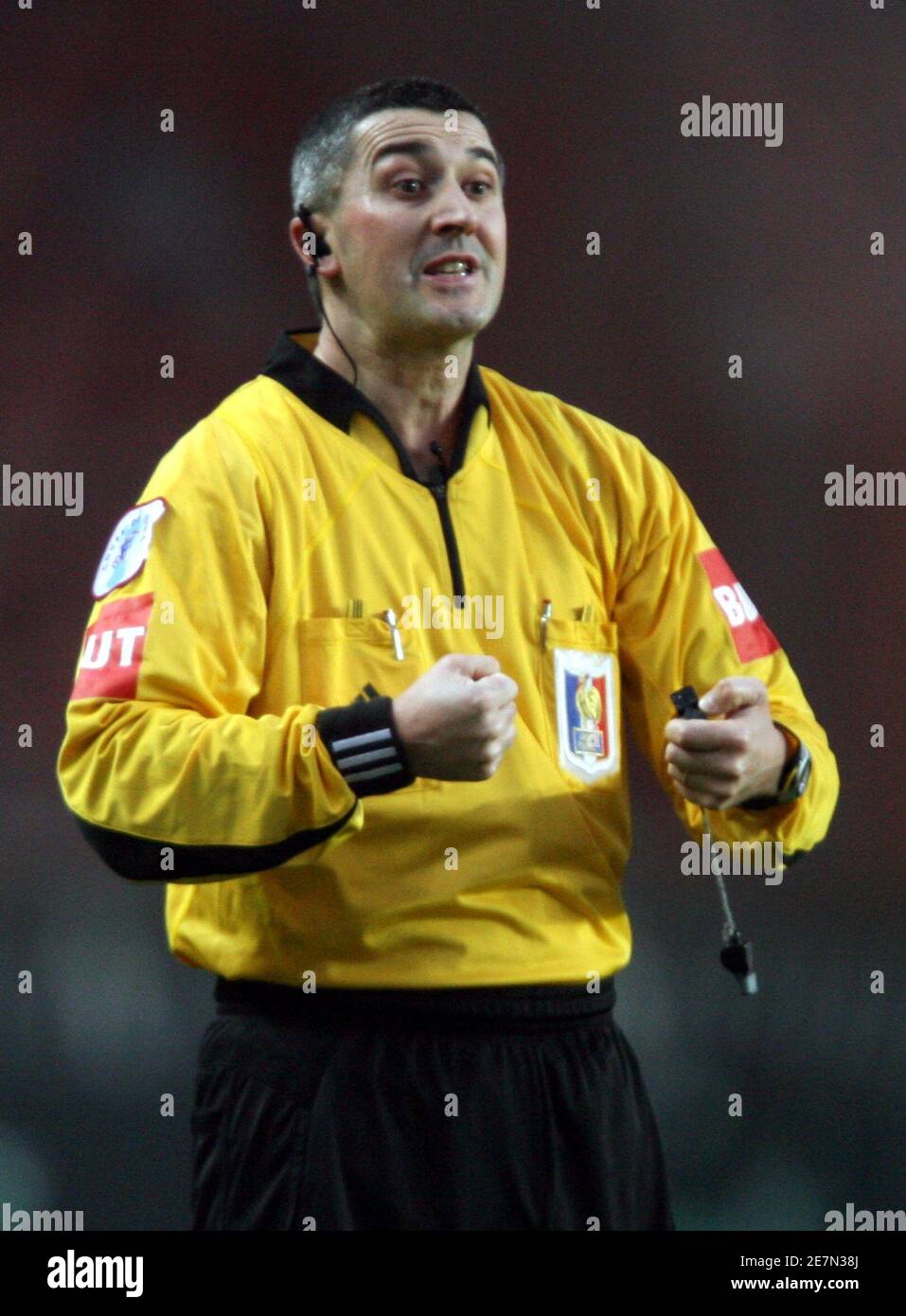 Referee stephane bre hi-res stock photography and images - Alamy