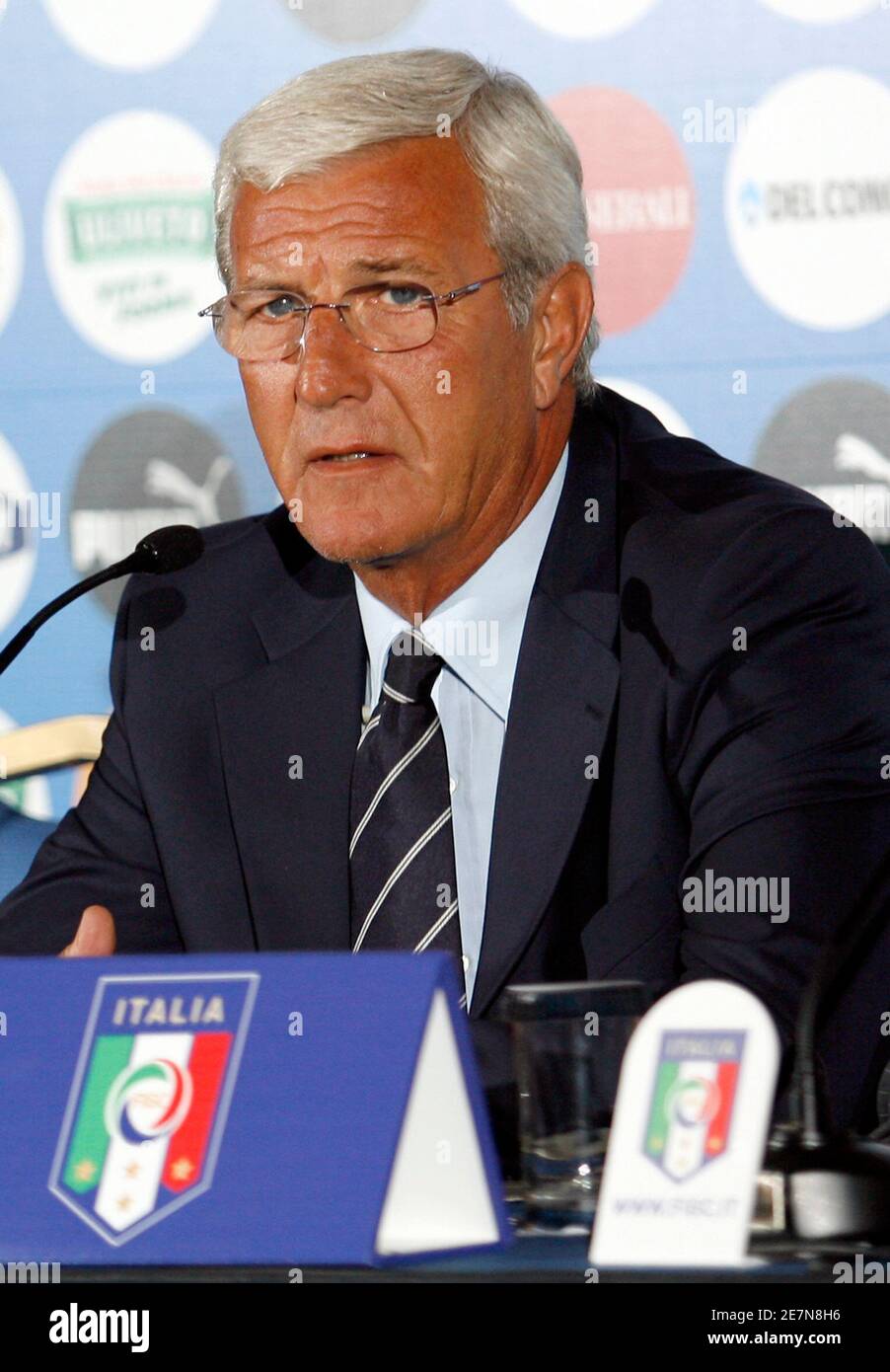 Italy team coach marcello lippi hi-res stock photography and images - Alamy