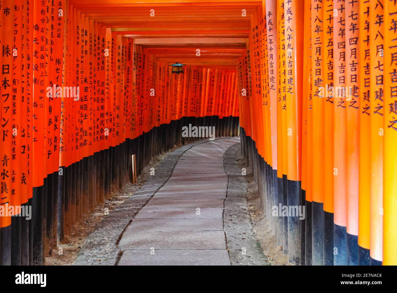 Fushimi Inari Shrine, Kyoto, Japan Stock Photo - Alamy