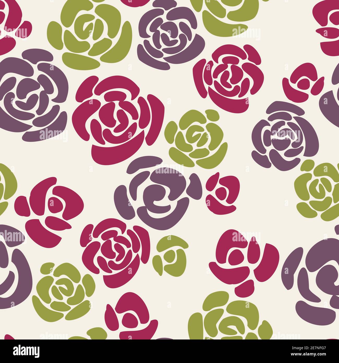 Crimson roses Stock Vector Images - Alamy