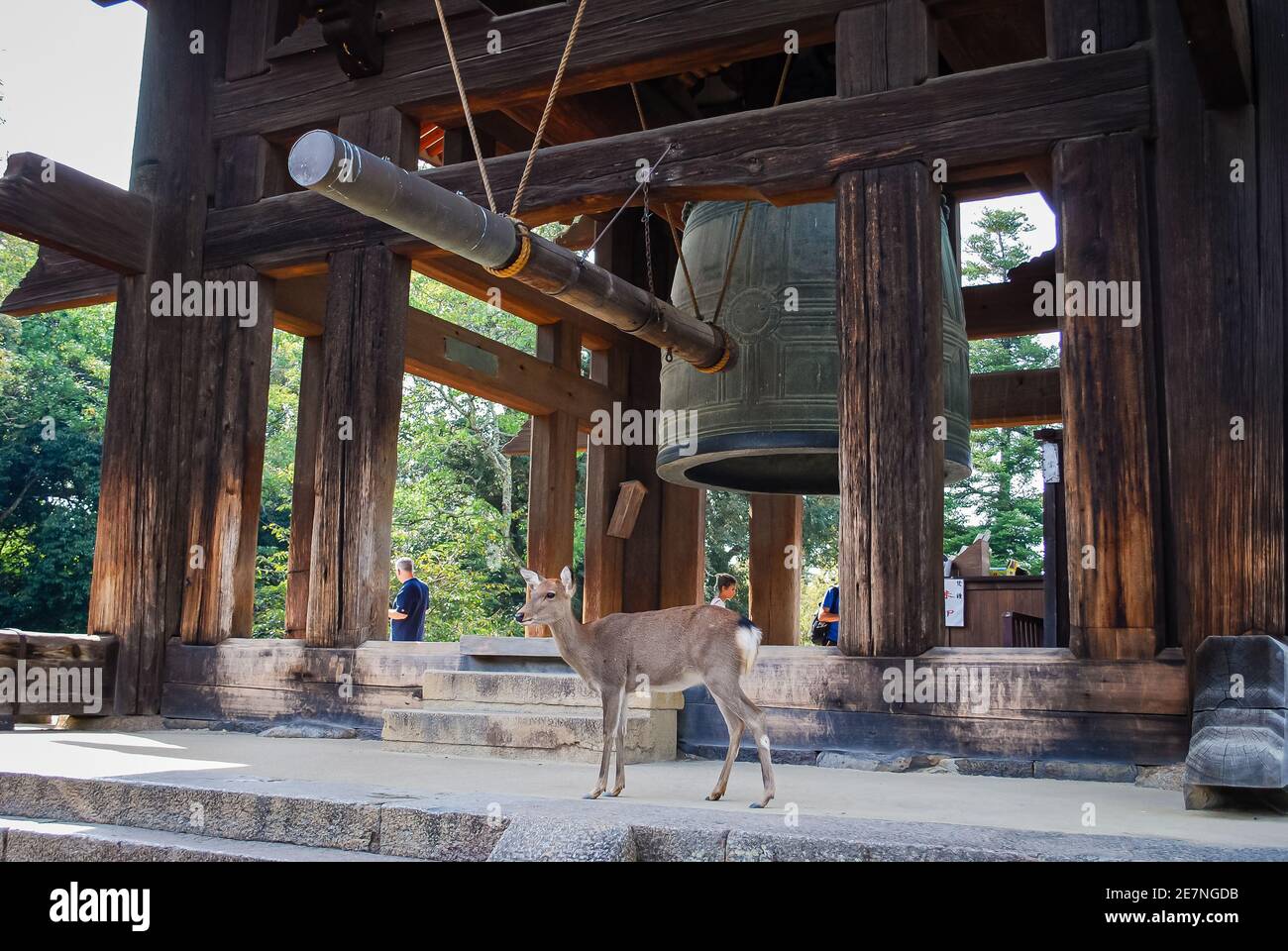 Japanese temple bell tower hi-res stock photography and images - Alamy