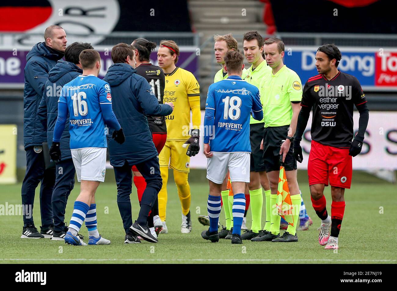 ROTTERDAM, 30-01-2021 , Van Donge en De Roo Stadion , Dutch Keuken ...