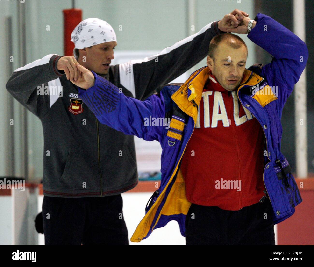 Russian figure skating coach alexander hi-res stock photography and ...