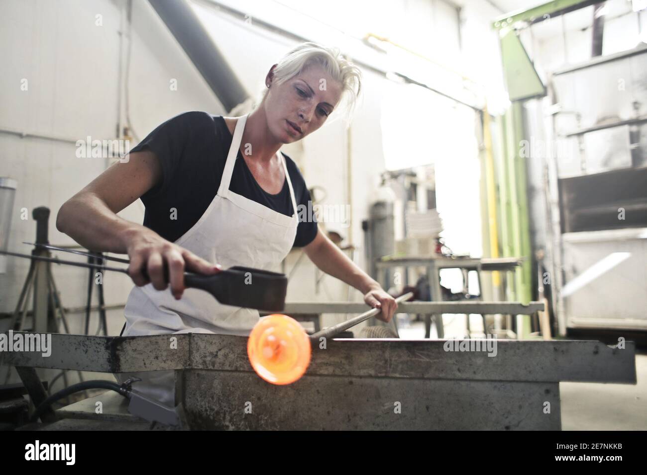 Glass factory tools hi-res stock photography and images - Alamy