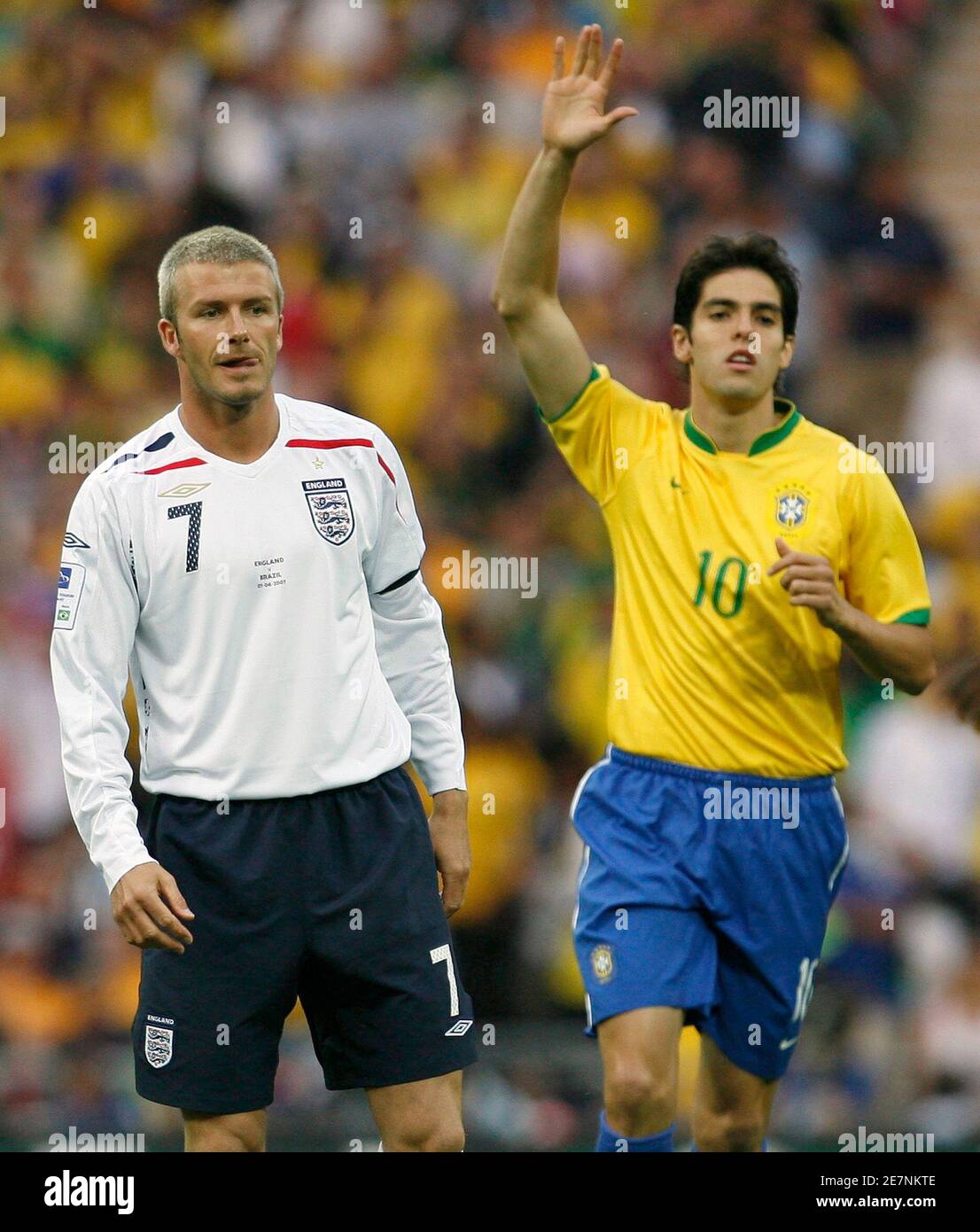 David beckham and kaka hi-res stock photography and images - Alamy