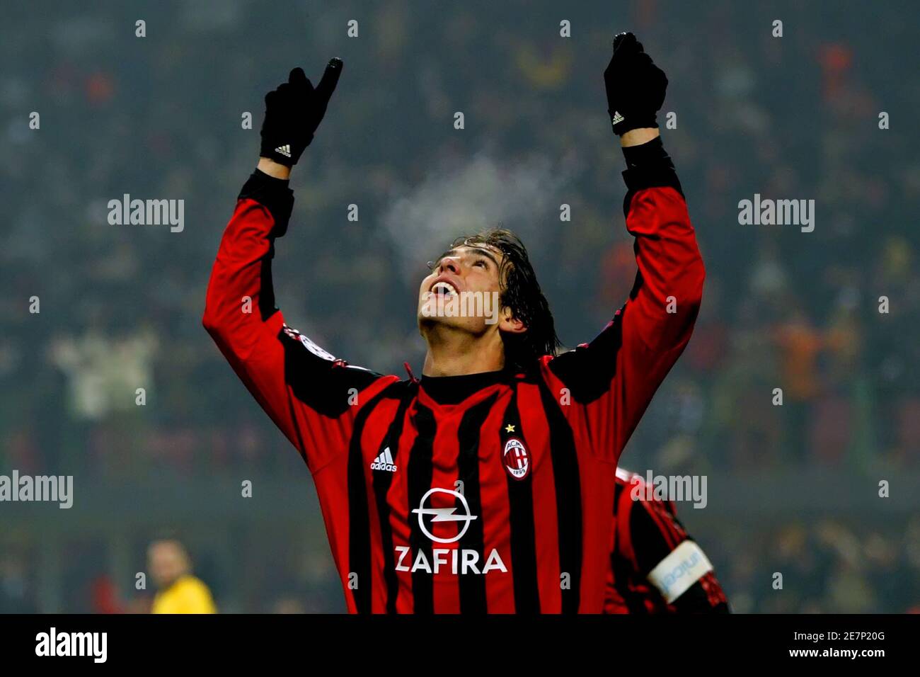 Kaka ac milan celebrates after hi-res stock photography and images - Alamy