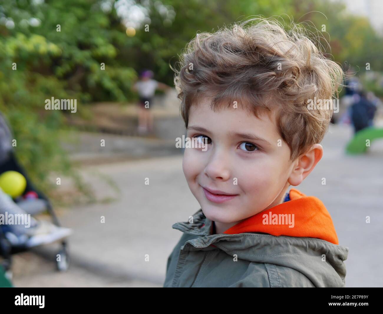 Boy 5 7 years old hi-res stock photography and images - Alamy