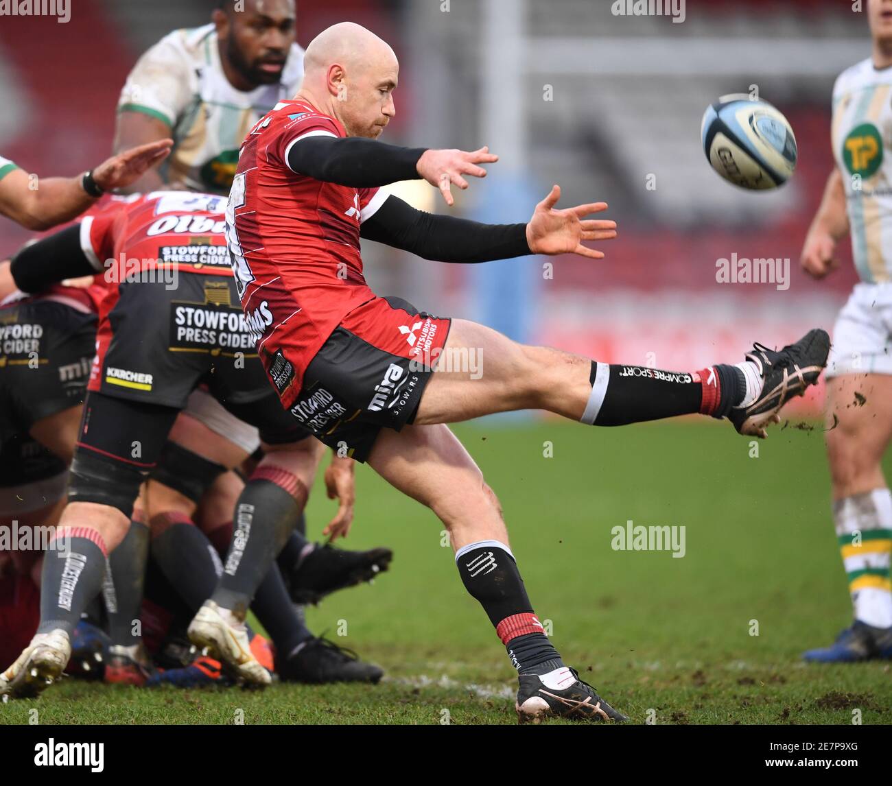 Kingsholm Stadium, Gloucester, Gloucestershire, UK. 30th Jan, 2021 ...