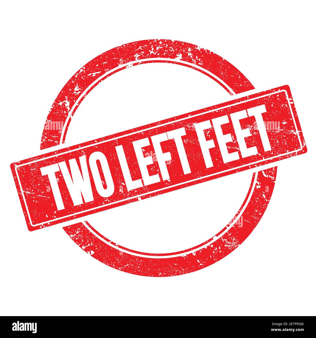 Two left feet stamp hi-res stock photography and images - Alamy