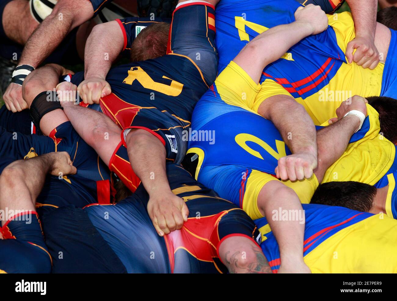 Womens Rugby Scrum High Resolution Stock Photography and Images - Alamy