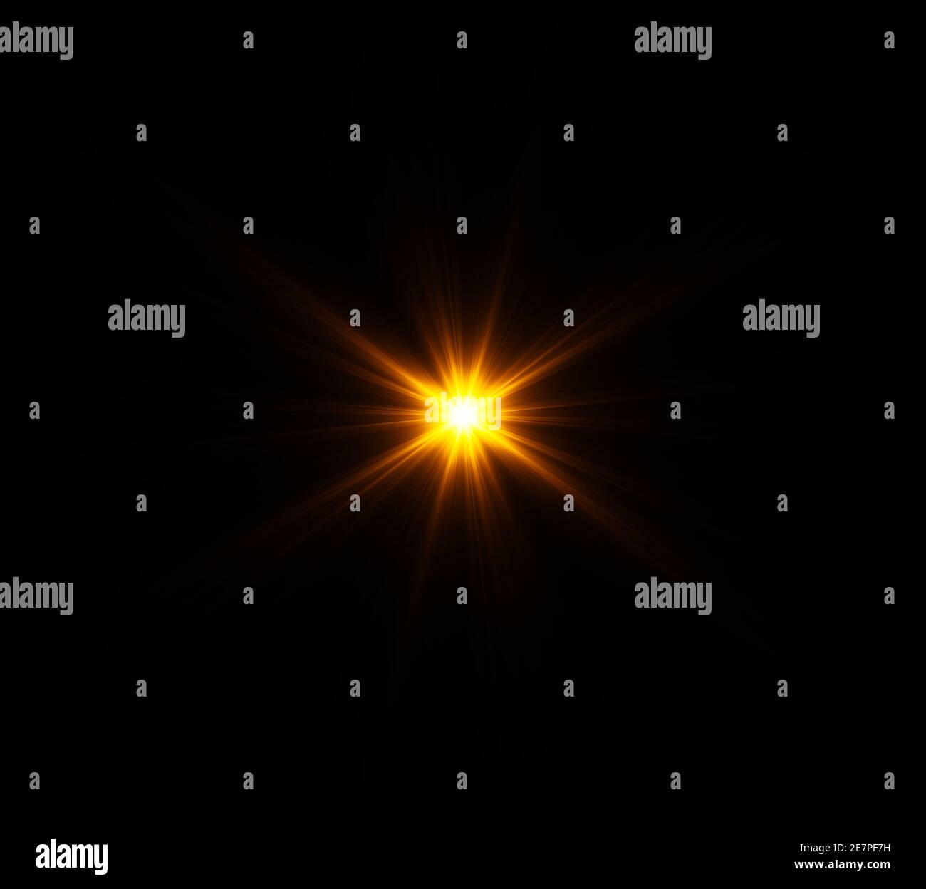 VFX Glow lighting effect star burst, flash energy ray. Creative design ...