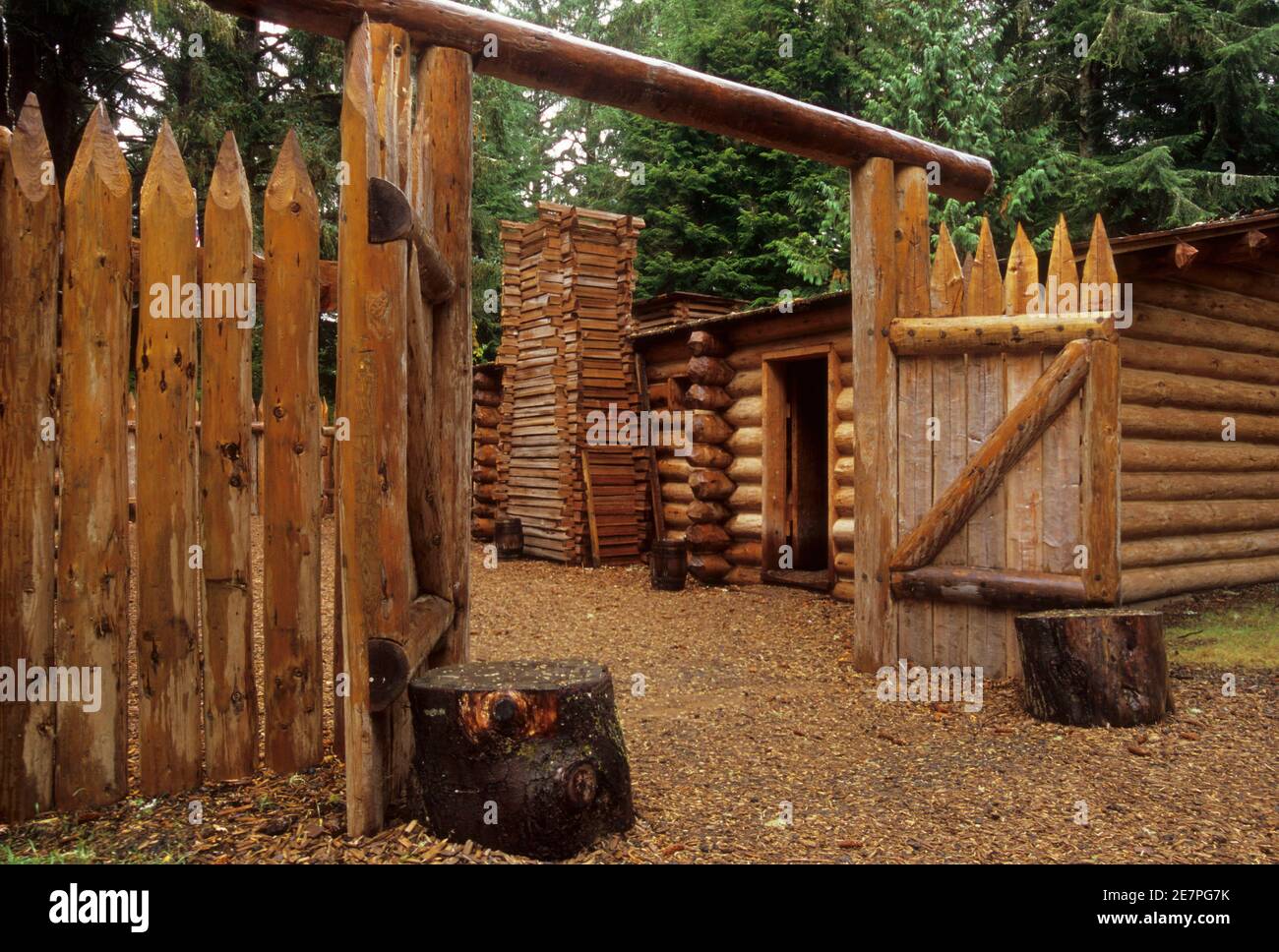 Fort Clatsop, Fort Clatsop National Memorial, Lewis and Clark National ...