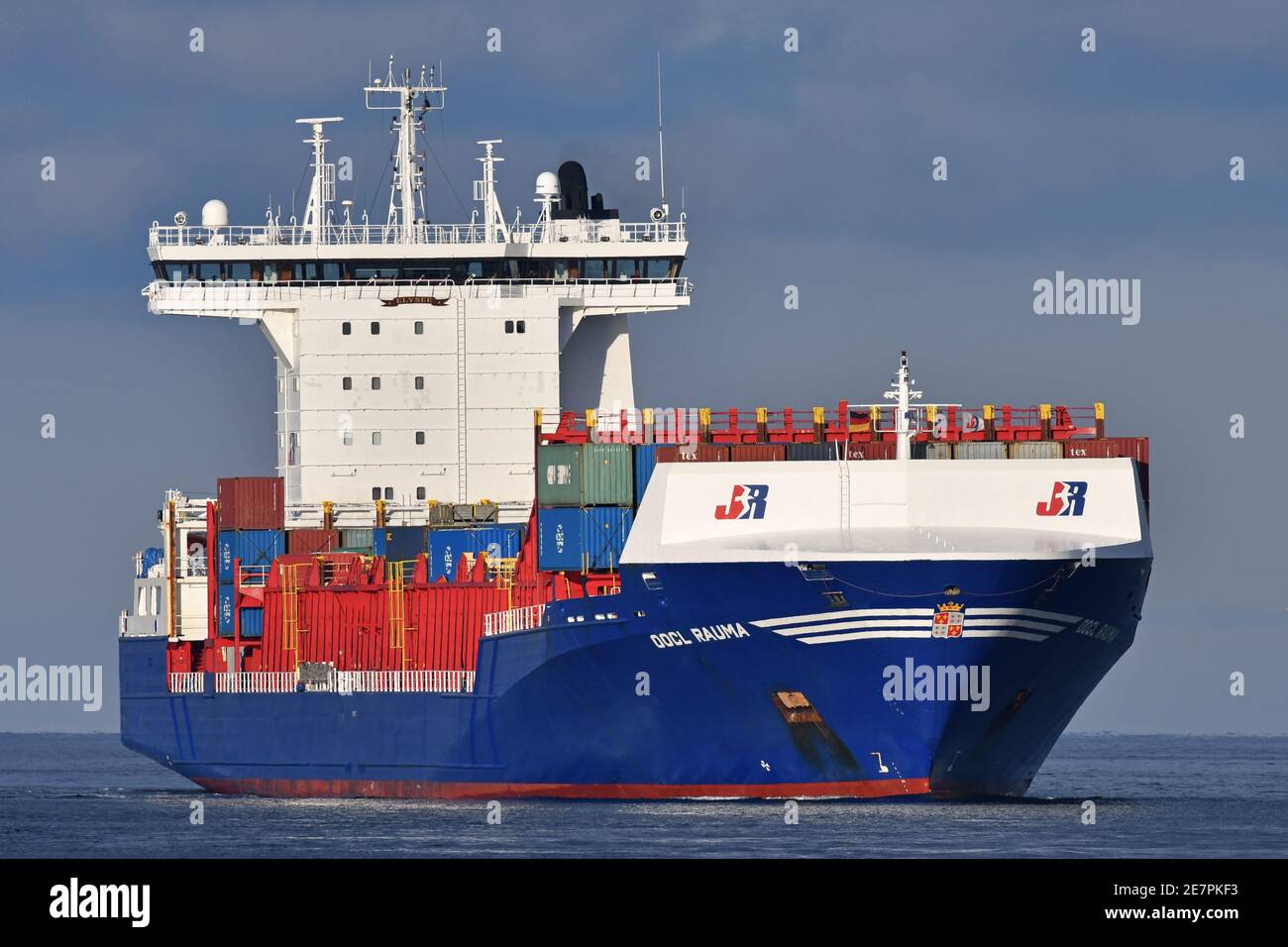 Containership OOCL RAUMA Stock Photo - Alamy