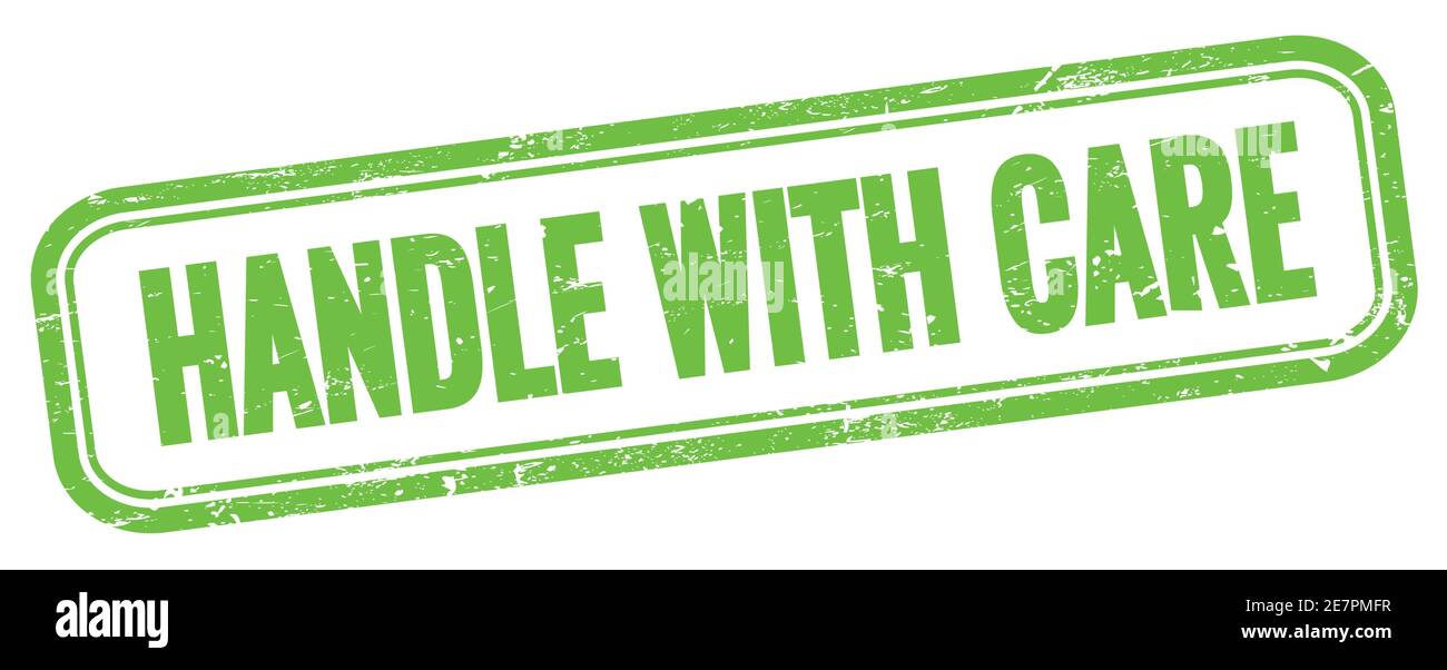 Handle with care seal Cut Out Stock Images & Pictures - Alamy