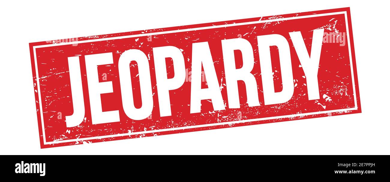 Jeopardy text hi-res stock photography and images - Alamy