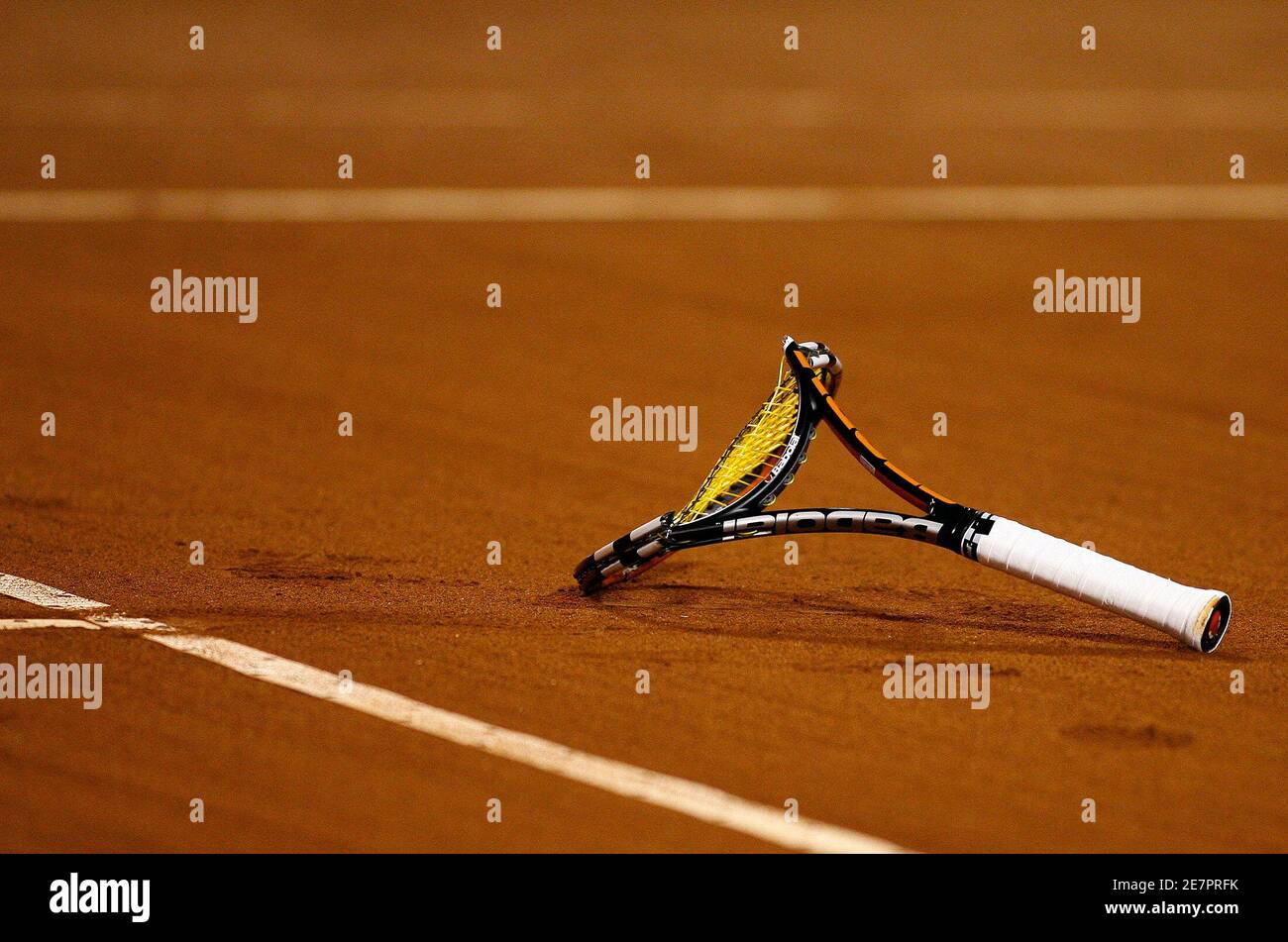 Broken Tennis Racket High Resolution Stock Photography and Images - Alamy