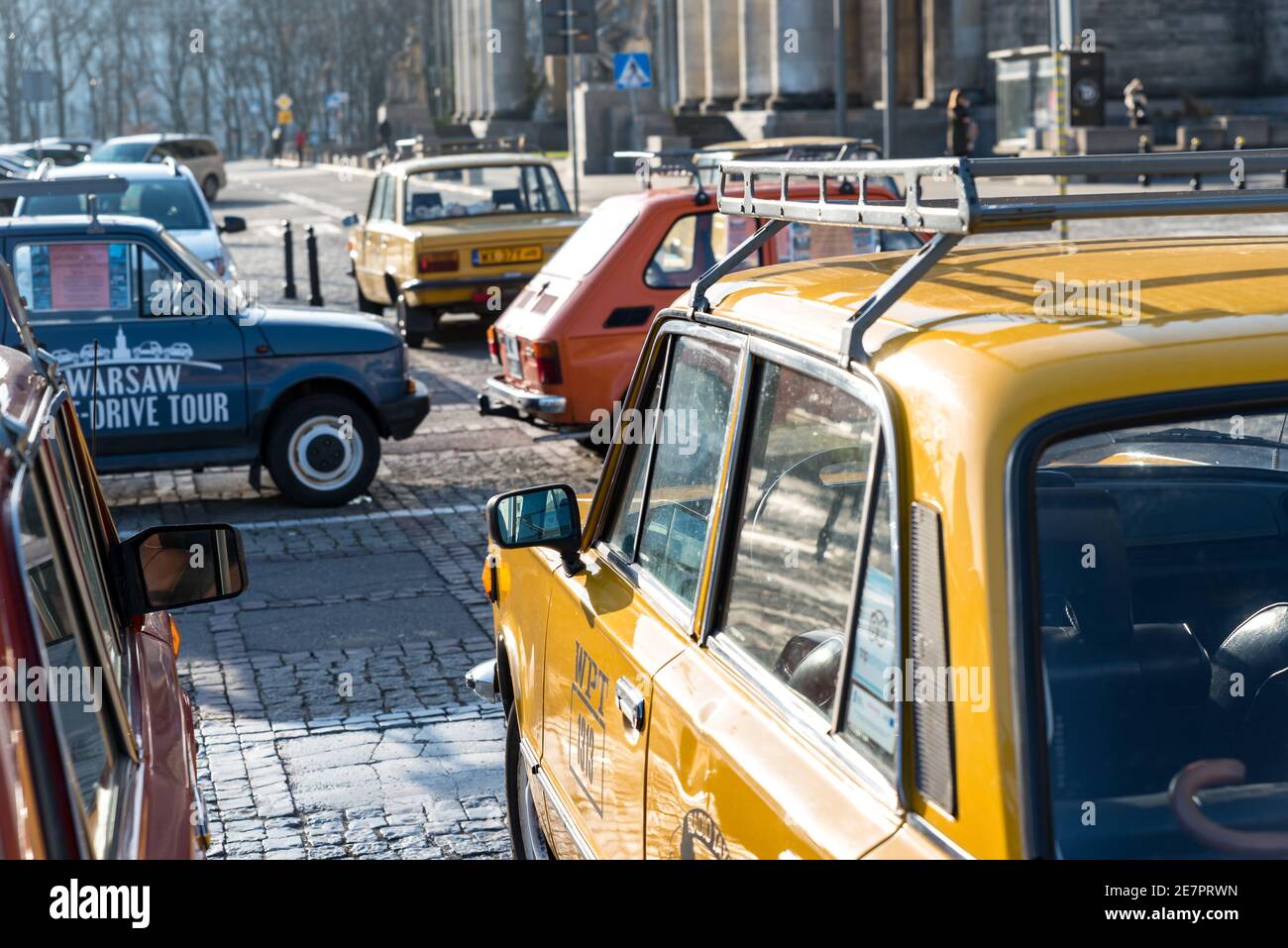 Warsaw, Poland - February 08, 2020: Fiat 125p i126p classic car ...