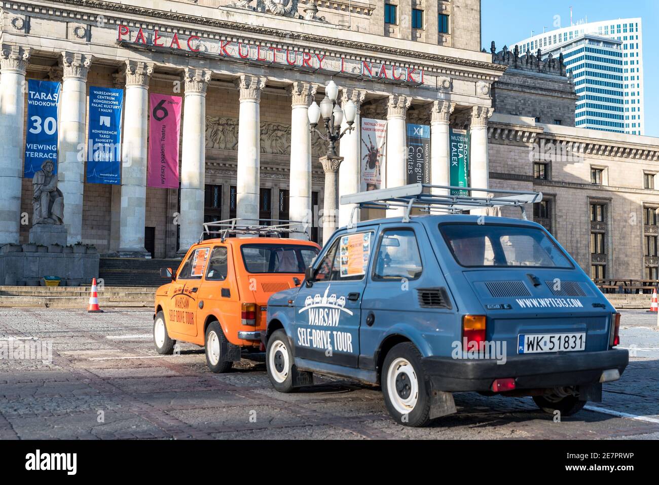 Warsaw, Poland - February 08, 2020: Fiat 125p i126p classic car ...