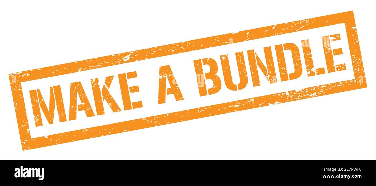 Make a bundle stamp hi-res stock photography and images - Alamy