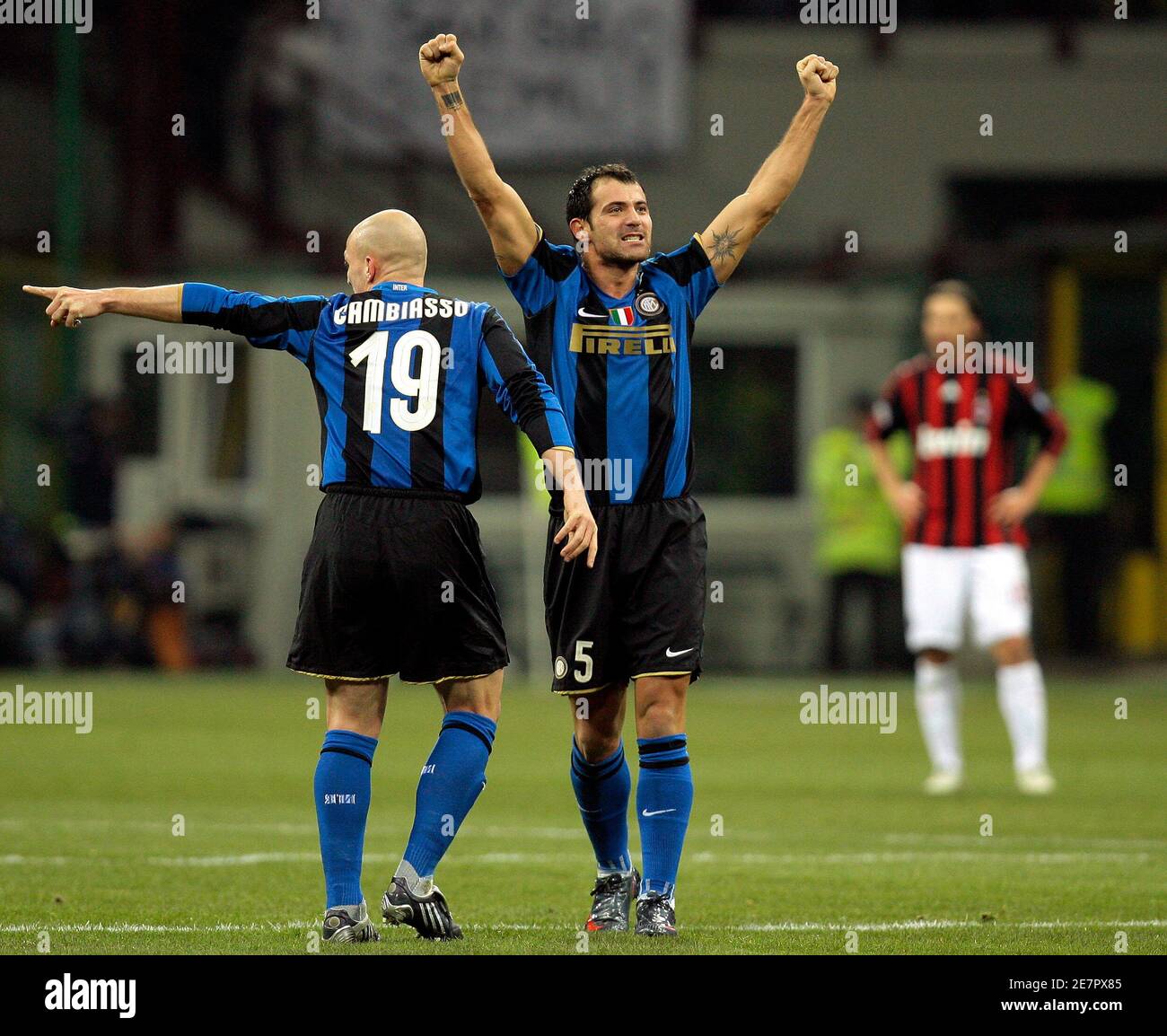 Stankovic inter goal hi-res stock photography and images - Alamy