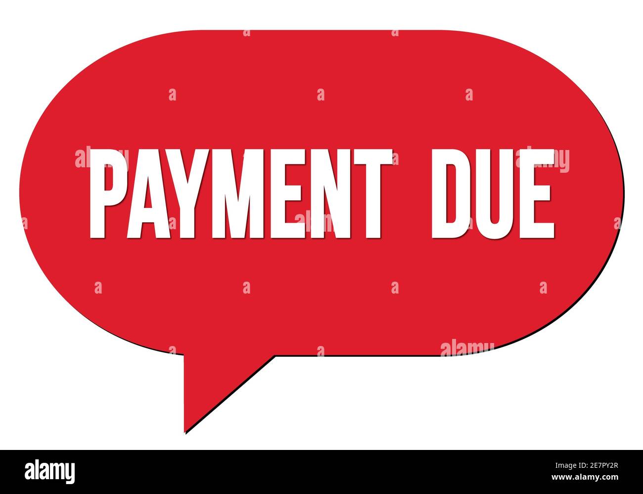 Payment Due Clipart